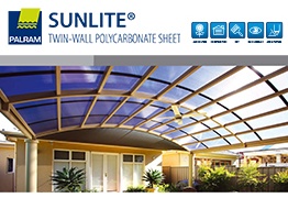 SUNLITE® Twin wall and Multiwall Polycarbonate Panels | Palram Australia